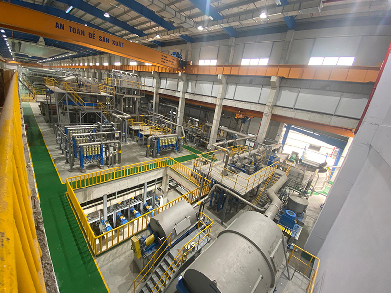KB-Hoa Lu Paper of Vietnam successfully starts up OCC line delivered by ...