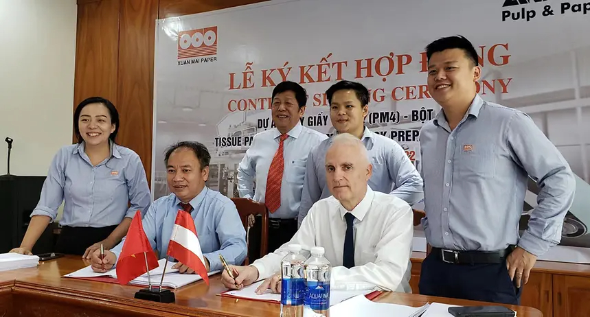 ANDRITZ receives follow-up order from Xuan Mai Paper, Vietnam – Mỹ Việt